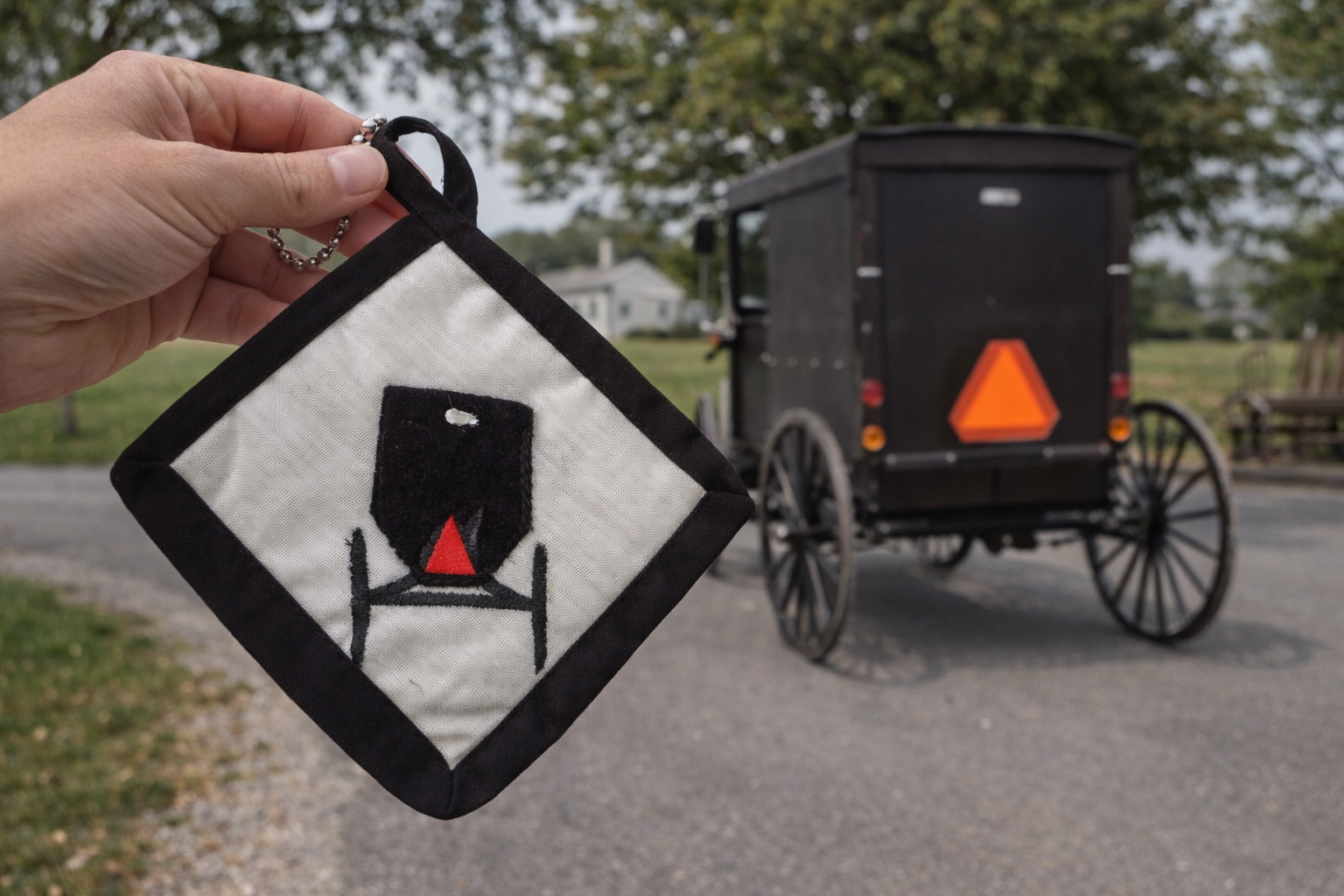 Amish buggy keychain or Christmas Ornament – Simple Life Amish Store