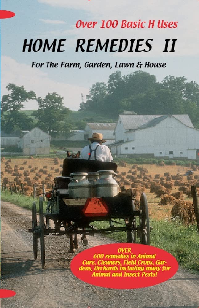 Home Remedies Book From Amish Country Set Of Two Volume 1 And Volu
